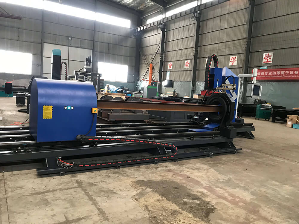 8 Axis Steel Tube And Beam Cutting Bevelling Cnc Plasma Cutting Machine - Buy steel profile cnc ...